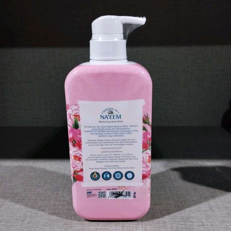 Jual Garden Of Naeem Moisturizing Body Wash Pump 480ml Di Seller Cassa ...