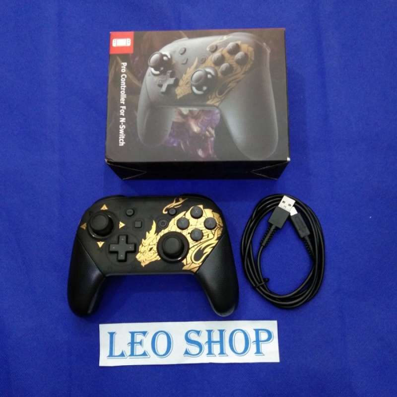 Promo PRO CONTROLLER NINTENDO SWITCH V1 V2 LITE OLED MONTER HUNTER ...