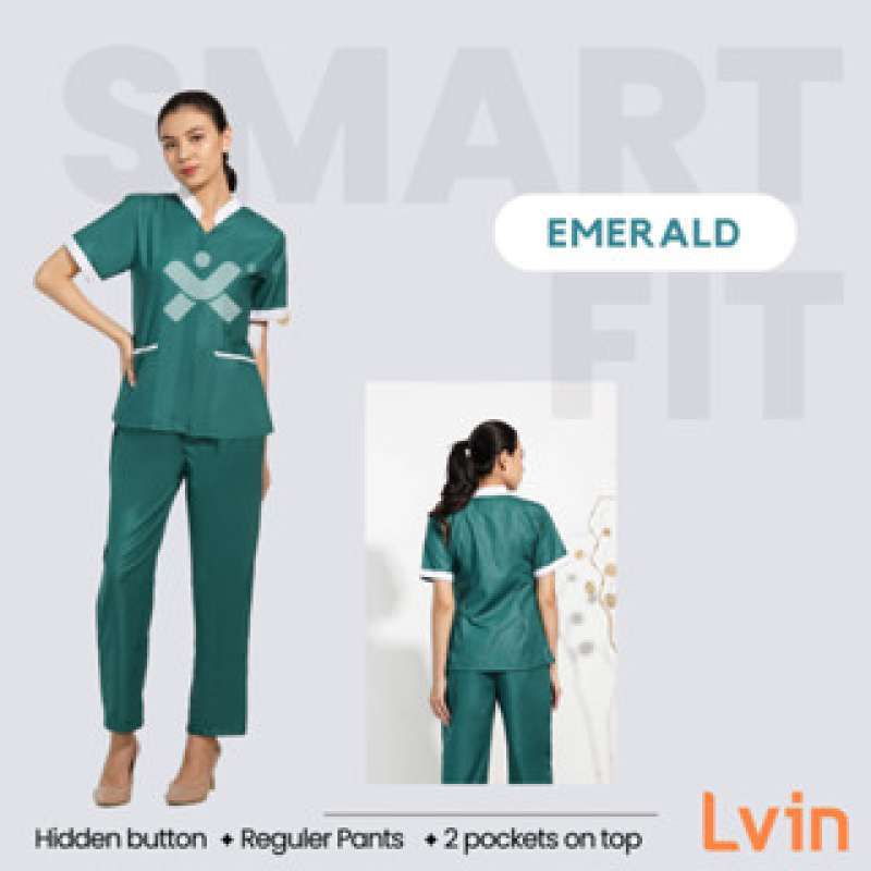 Jual Lvin Baju Seragam Suster Hana Series / Nanny Uniform/seragam ...