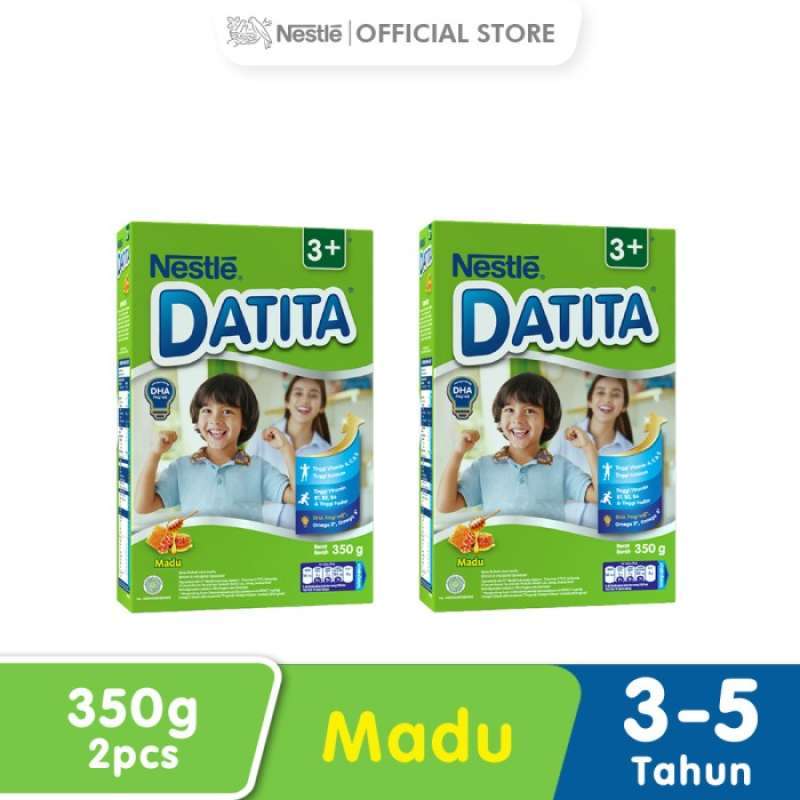 Promo Nestle Datita 3+ Madu Susu Anak 3-5 Tahun Box 350g X 2 Pcs Diskon ...