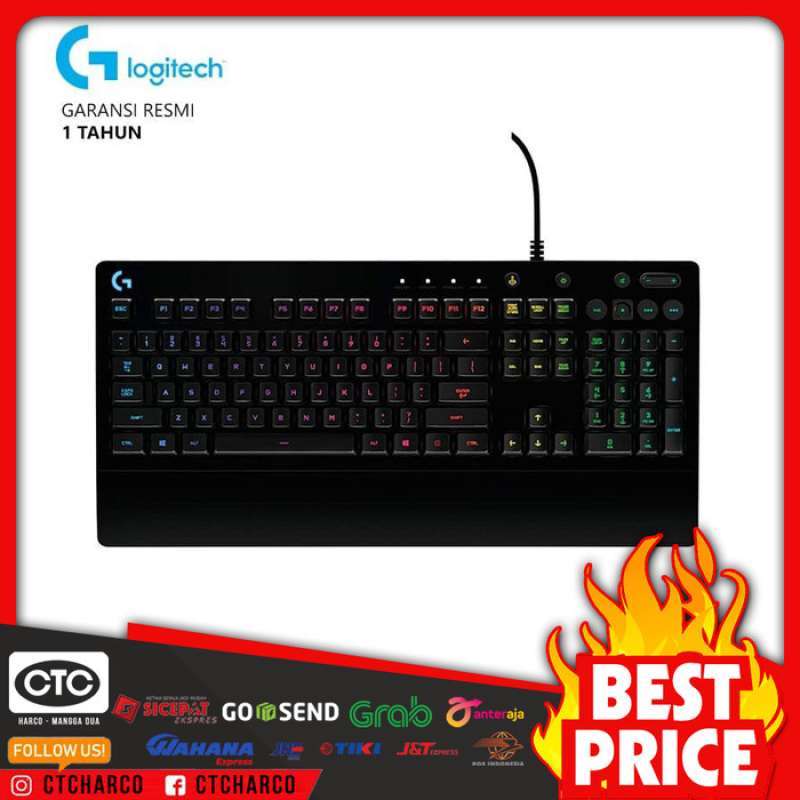 Promo Keyboard Gaming Logitech G213 Prodigy RGB - Gaming Keyboard ...