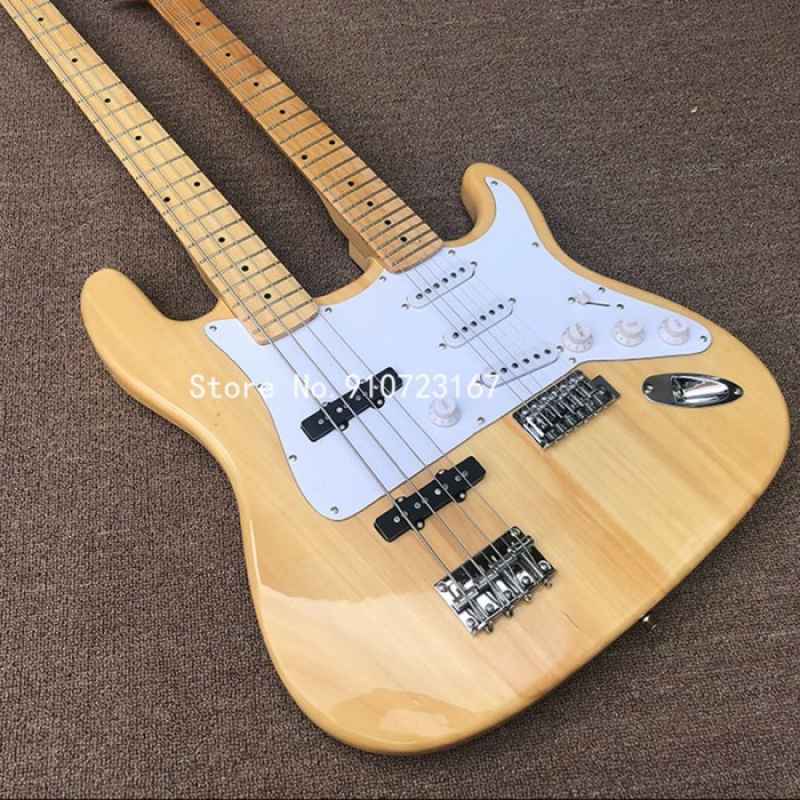 Jual Fender Stratocaster Double Neck Bahan Kayu Untuk Gitar Elektrik Di ...