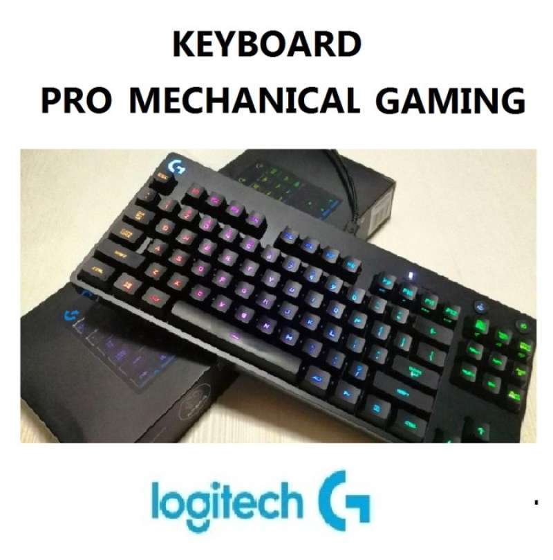 Promo Logitech G Pro Mechanical Keyboard Gaming Clicky Tkl Rgb ...