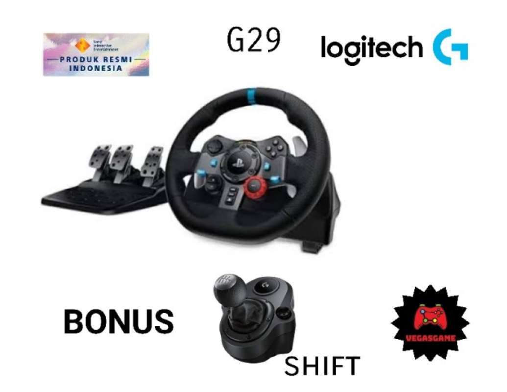 Jual LOGITECH G29 STEERING WHEEL STIR DRIVING FORCE di Seller Tuskar ...