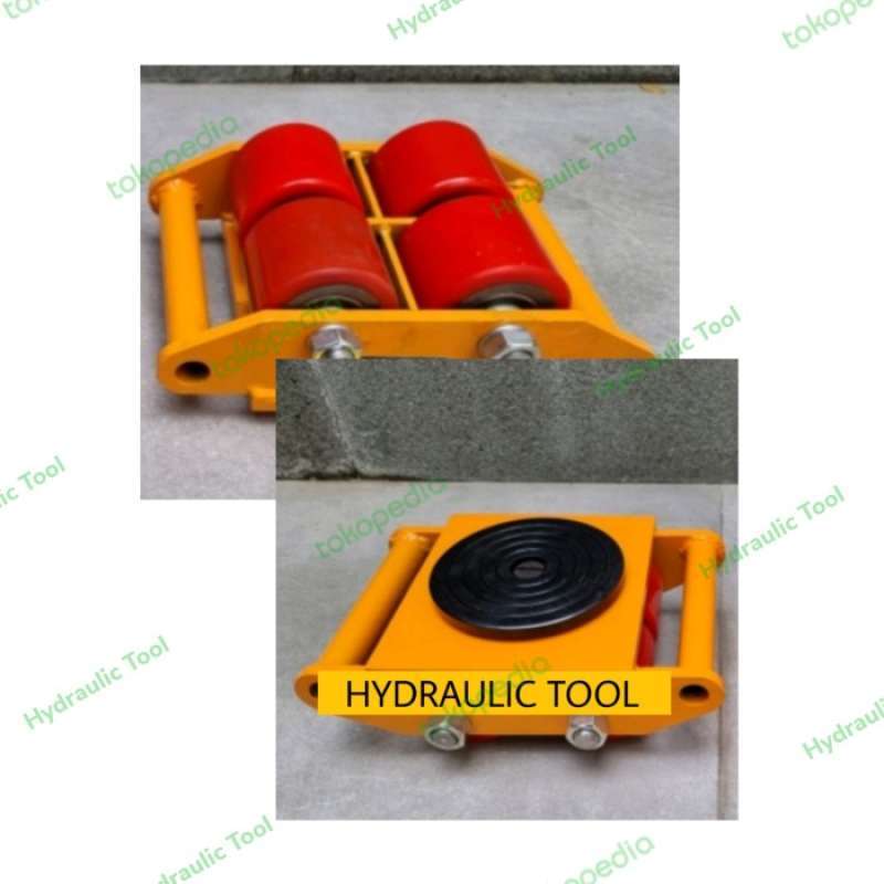 Promo 6t Space Roller Skid Skate Tank Machine Trolley Dolly 6 Ton ...