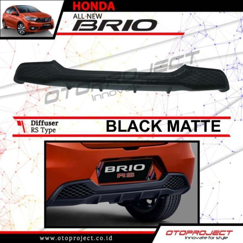 Promo Diffuser Skidplate RS Style NEW BRIO Otoproject Bodykit Carbon ...
