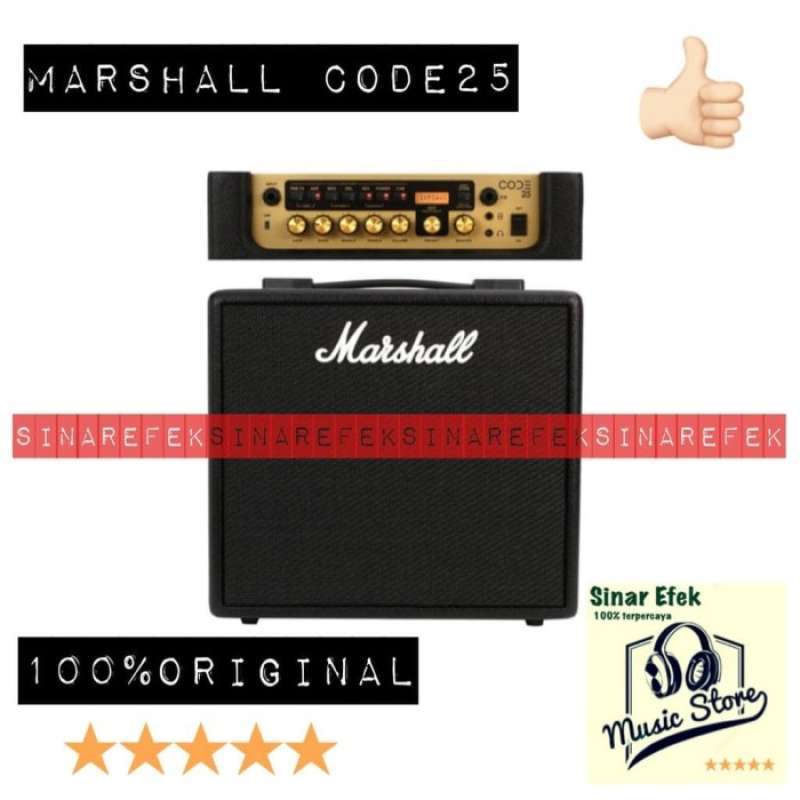 Jual Marshall Code 25 Digital Combo Amplifier di Seller Plaza Ambarukmo - Cengkareng Timur, Kota ...
