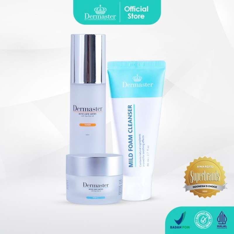 Promo Dermaster Acne Series 1 Diskon 20% di Seller BLISALE - Setu, Kota Jakarta Timur | Blibli
