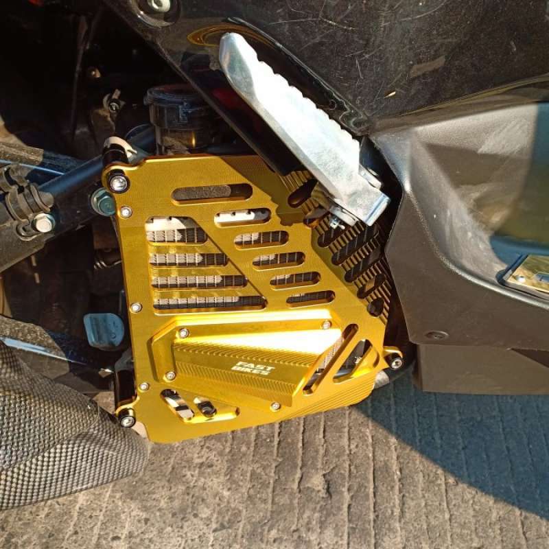Jual Cover Radiator Yamaha Aerox155/ Tutup Radiator Aerox 155 Cnc ...