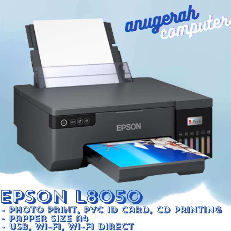 Jual Printer Epson EcoTank L8050 Ink Tank Wi-fi Connection di Seller ...