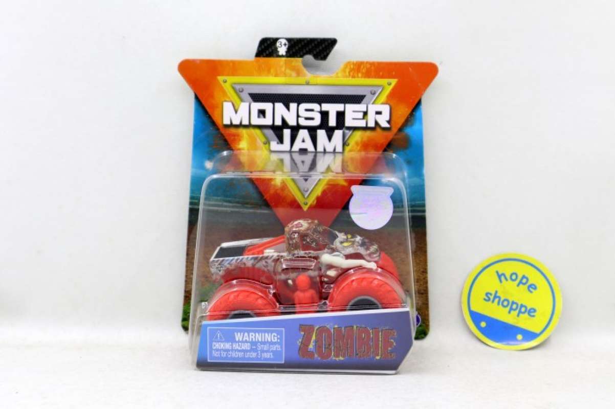 Promo Monster Jam Zombie with Red Wheels Original Spin Master Diskon 23 ...