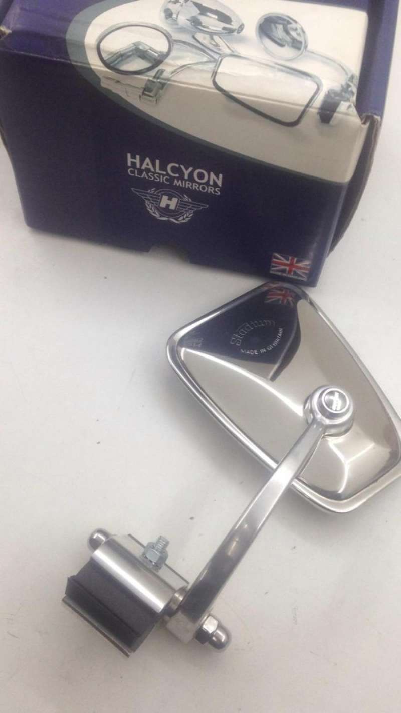 Promo Mirror Original Stadium Jepit For Vespa Classic Chrome Diskon 23% ...