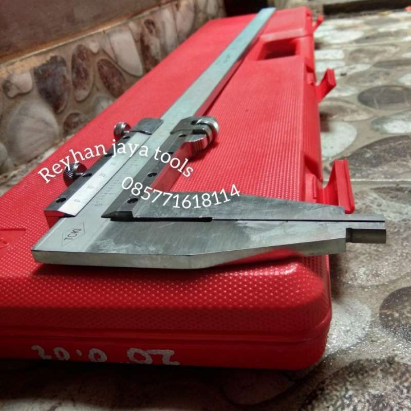 Jual Sigmat Vernier Caliper 20 Inch 500 X 0.02 Mm Toki Stainless Steel ...