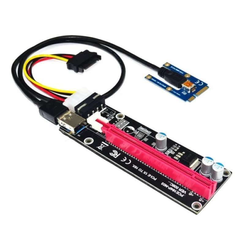 Promo External Gpu Laptop Mining Riser Gpu Vga Mini Pcie Adapter Pci-e ...