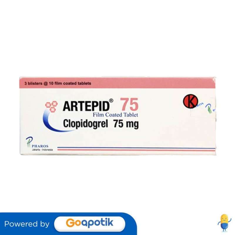 Jual Artepid 75 Mg Box 30 Tablet Di Seller Apotek Cito Denpasar ...