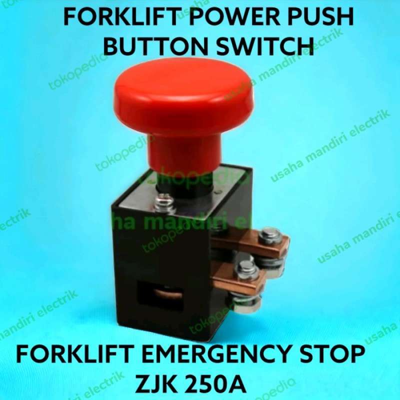 Promo FORKLIFT Emergency Stop Push Button Elektrik Power Off Switch ZJK ...