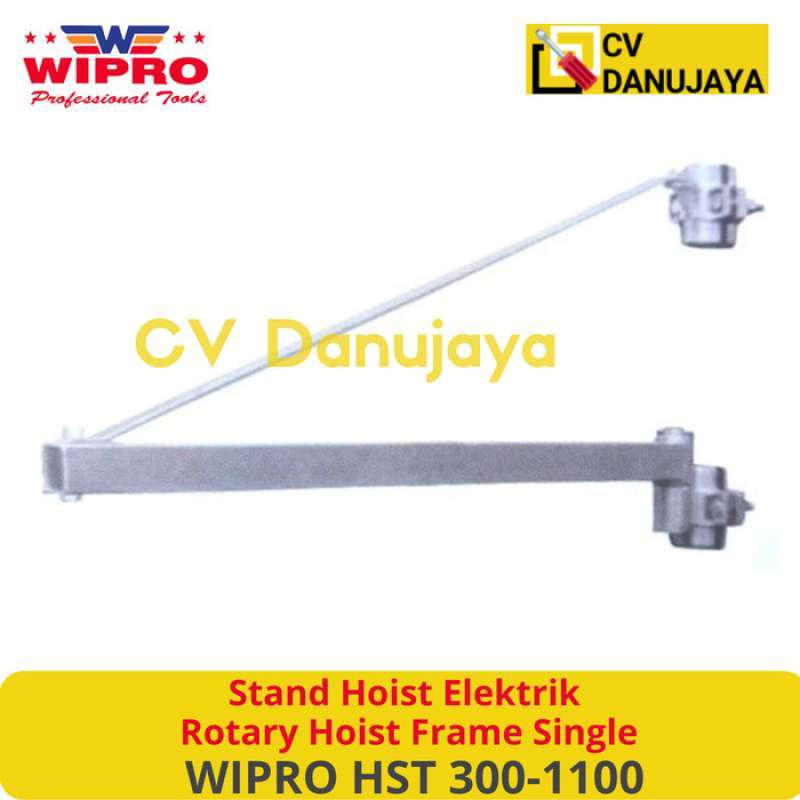 Promo Tatakan Katrol Hoist Rotary Hoist Frame Single Wipro HST 300-1100 ...