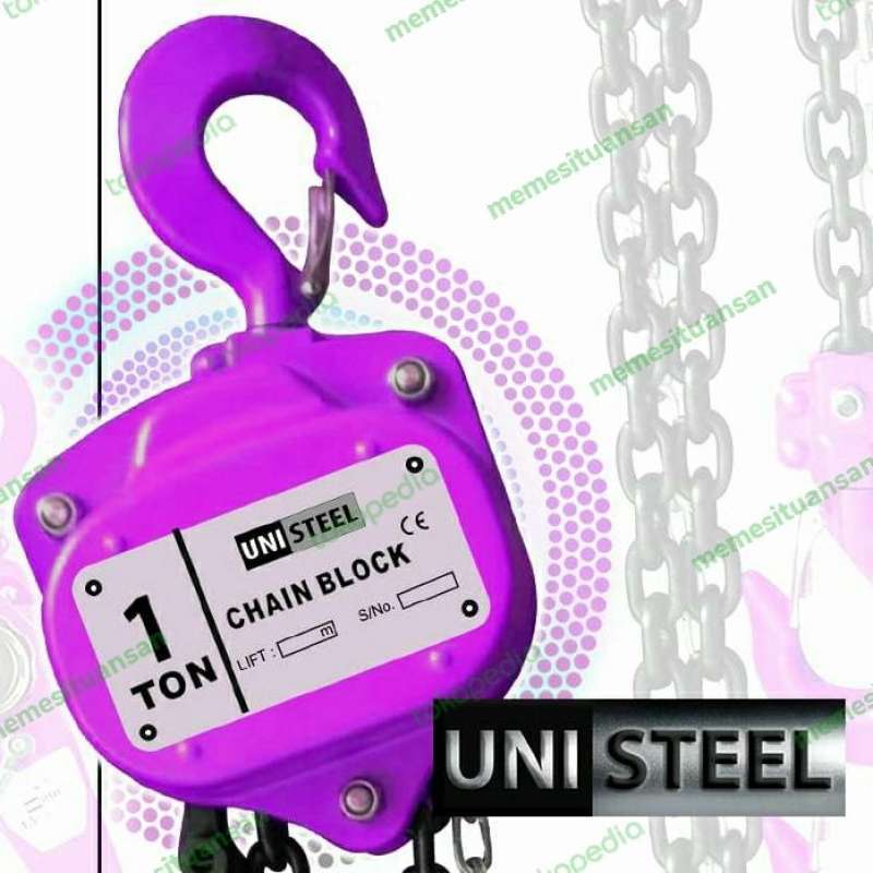 Promo Chain Block 3 Ton X 3 Mtr Unisteel Diskon 23% Di Seller Meepo ...