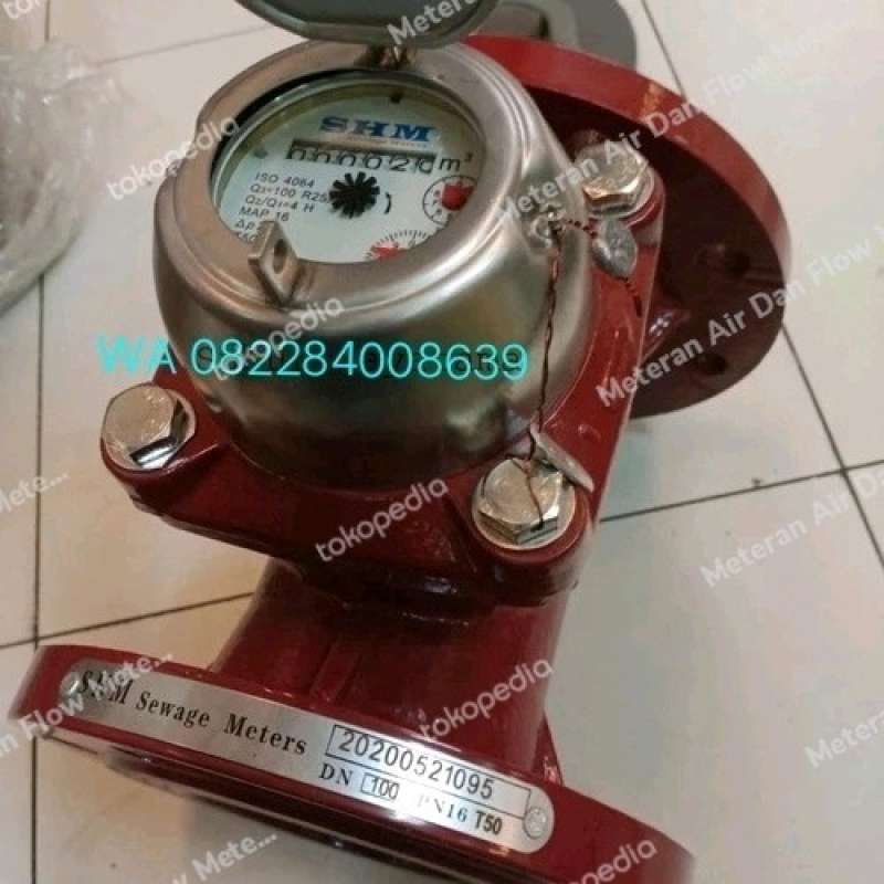 Jual Flow Meter Limbah 4 Inch SHM DN100mm PN16/50Â°C di Seller Mba Ayu ...