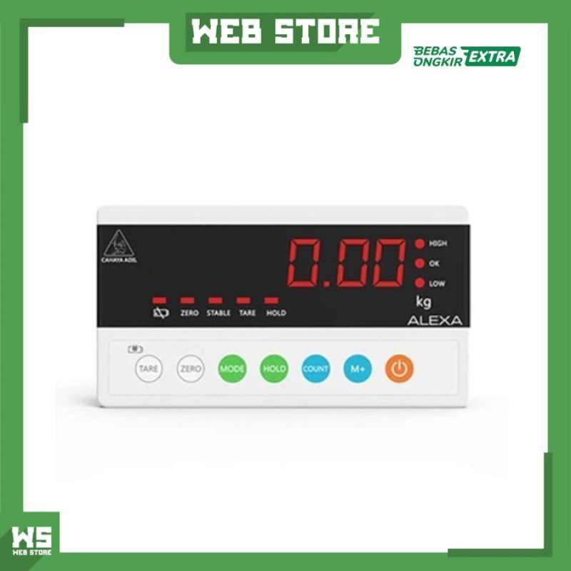Promo Layar LCD Monitor Display Timbangan Alexa Cahaya Digital ...