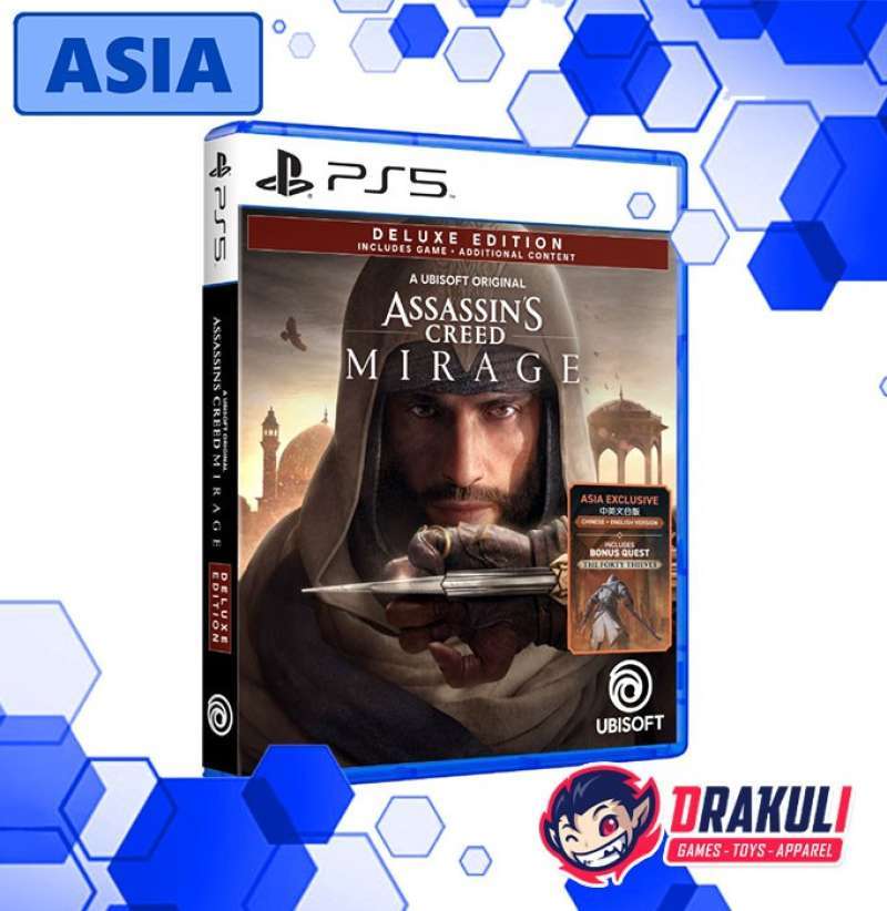 Jual PS5 Assassin's Creed Mirage Deluxe Edition di Seller Drakuli Hobbies Official Store ...