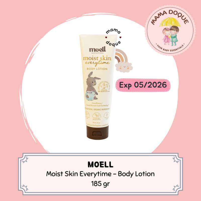Promo Moell Moist Skin Everytime Body Lotion 185Gr Diskon 23% di Seller ...