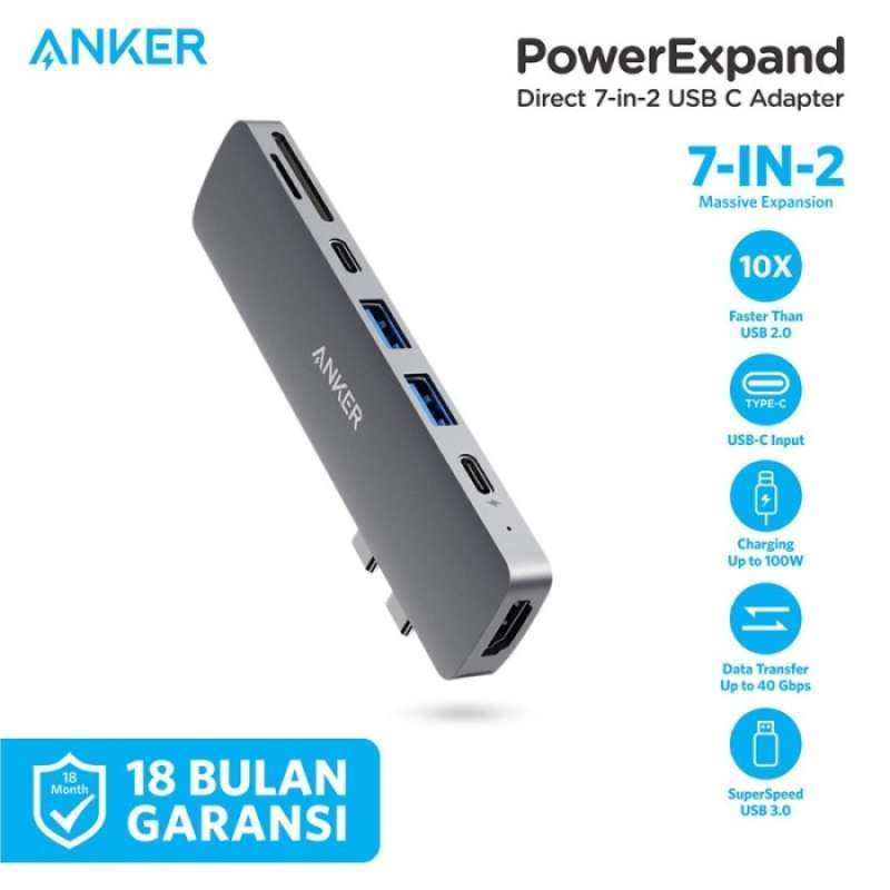 Promo Usb-C Hub Anker 7 In 1 With Sd Card Reader - A8371 Diskon 23% di Seller PrimaStore ...