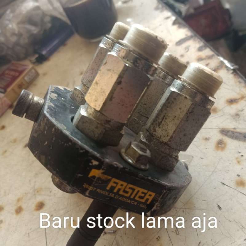 Promo Faster 4 stacker coupling hydraulic 4 face valve 4stacker ...