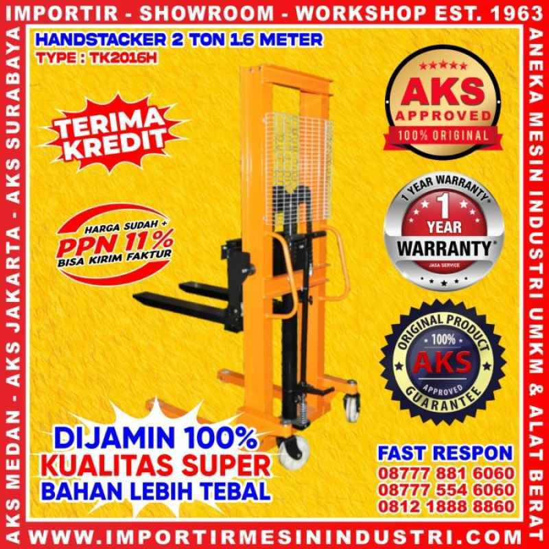 Promo Hand Stacker / Lift / Forklift Alat Angkat Barang 2ton 160Cm ...