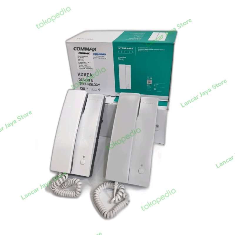 Promo Intercom Commax Tp-1L Diskon 7% di Seller Kuniy Store - Kapuk, Kota Jakarta Barat | Blibli