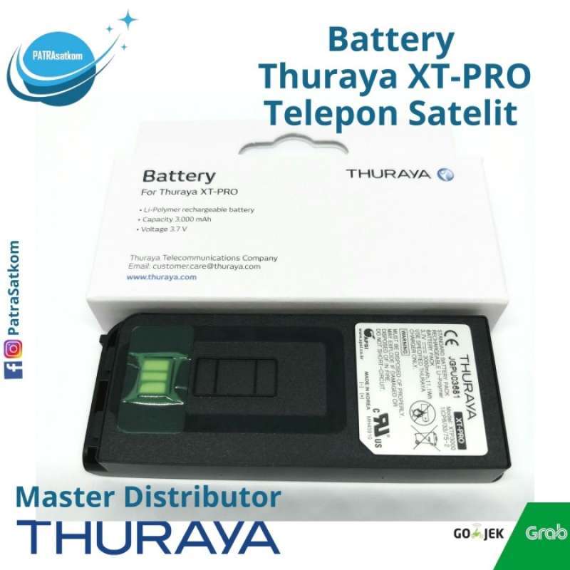 Promo Battery Thuraya Xt-Pro Telepon Satelit Diskon 2% di Seller Kuniy ...