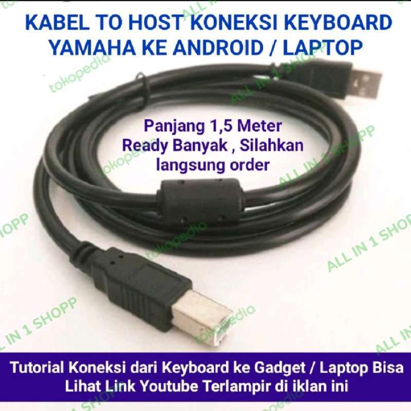 Promo Kabel Usb To Host Dan Otg Type C Untuk Koneksi Keyboard Yamaha Ke Hp Diskon 23% di Seller ...