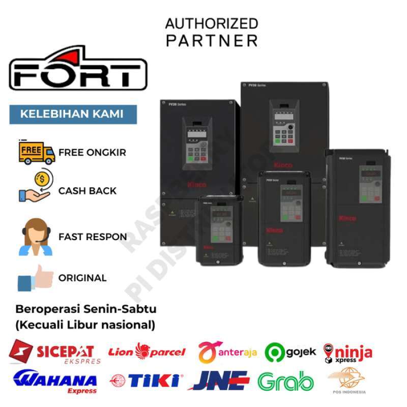 Promo INVERTER 1PHASE OUTPUT 3PHASE 220V 0.4 VFD FV20-2S-0004G FORT ...