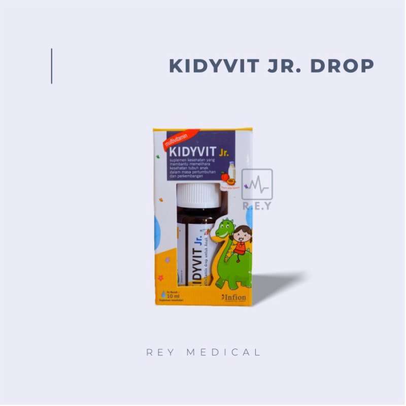 Promo Kidyvit Jr Drop Multivitamin Balita 10 Ml Diskon 35% Di Seller ...