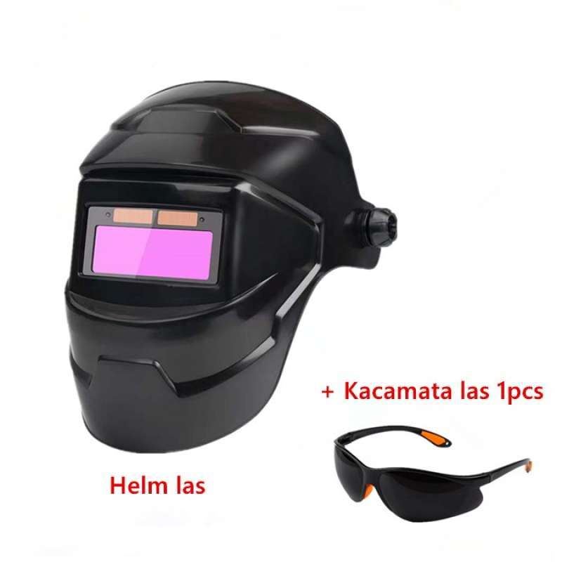 Jual Helm Kedok Las Otomatis Kacamata Las Auto Dark Welding Helmet ...