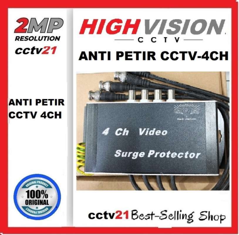 Promo ANTI PETIR CCTV / CAMERA / DVR -- VIDEO SURGE PROTECTOR 4 ...
