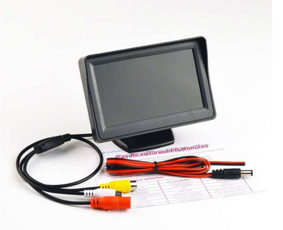 Promo Monitor Lcd Mini Kecil 4,3 4.3 Inch Untuk Tv Dvd Stb Dvb Kamera ...