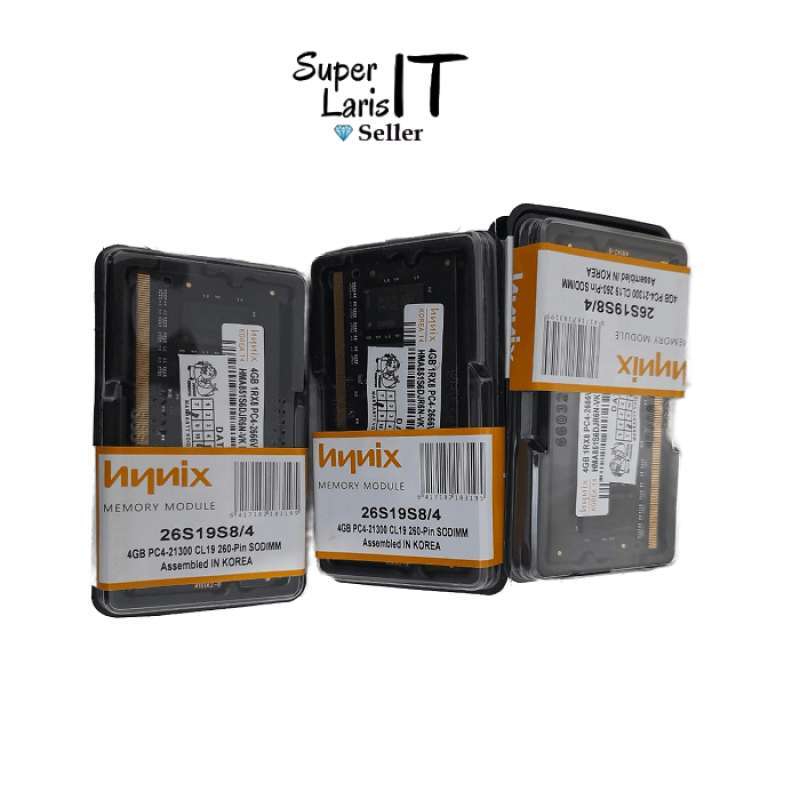 Jual Sk Hynix Ram Laptop 4gb Ddr4 2666 Mhz Pc-21300 So-dimm Sodimm Di Seller Super Laris It ...