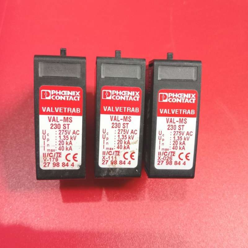 Promo modul mata surge arrester Phoenix VAl-MS 230 ST 275VAC Diskon 23% ...