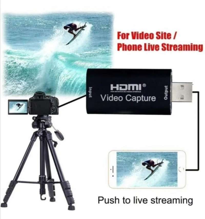 Promo Hdmi Video Capture Phone Live Streaming Diskon 23% Di Seller ...