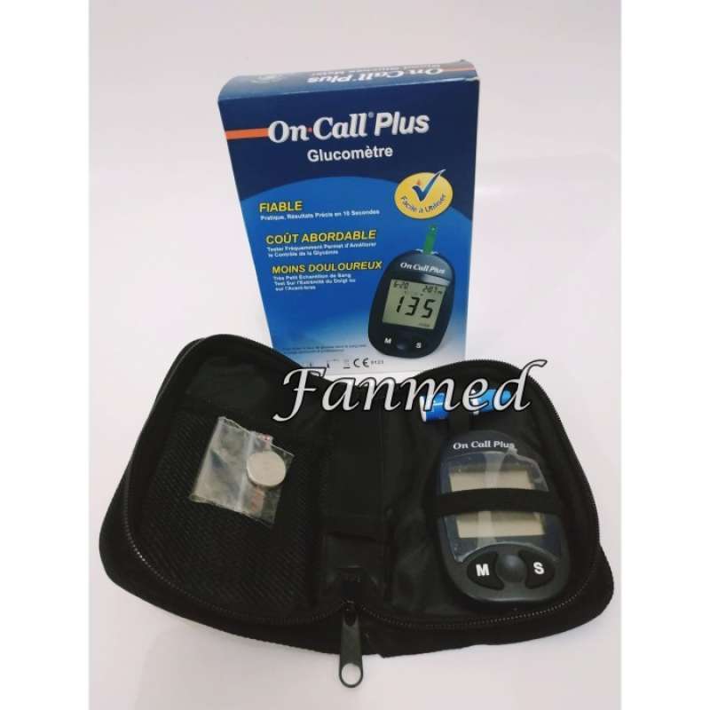 Promo Alat Cek Up Tes Gula Darah Glucose Tes Diabetes On Call Plus ...