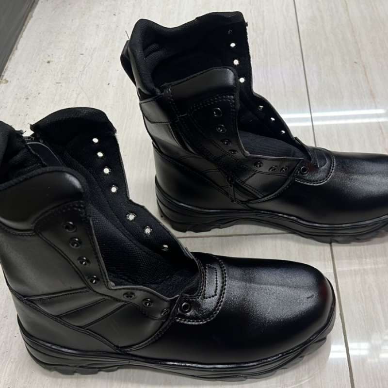 Jual Sepatu Safety Kulit Pdl Tni Ad Original Sepatu Safety Pdl Original ...