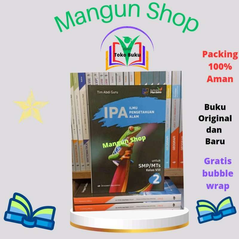 Jual Buku Ipa Ilmu Pengetahuan Alam Kelas 8 Smp/mts Kurikulum Merdeka ...