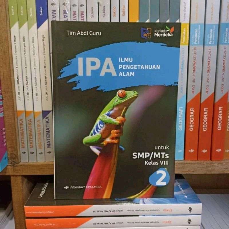 Jual Buku Ipa Ilmu Pengetahuan Alam Kelas 8 Smp/mts Kurikulum Merdeka Erlangga Di Seller Mangun ...