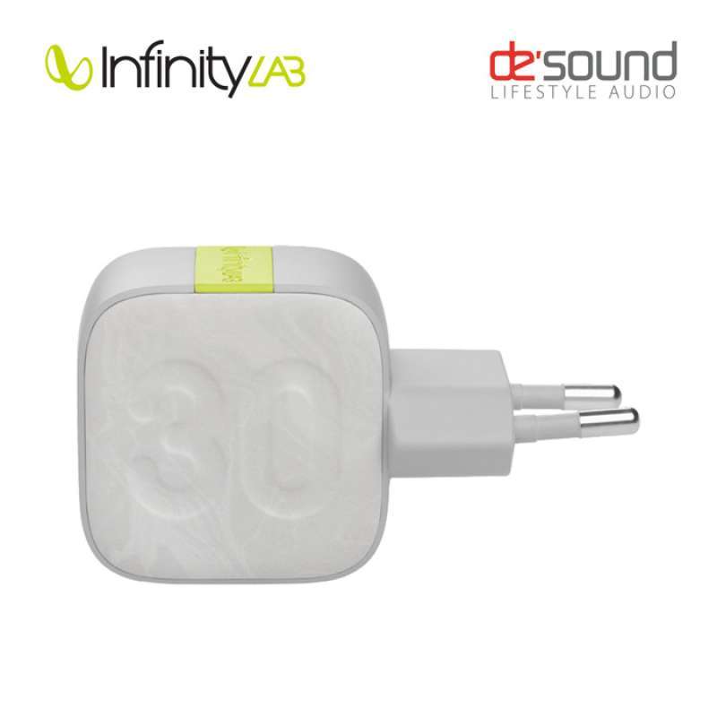 Promo InfinityLab InstantCharger 30W PD GaN 2 USB - Putih Diskon 30% di ...
