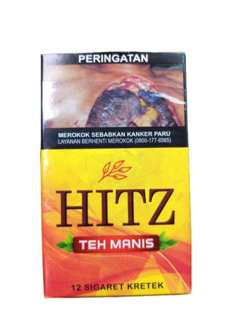 Jual Smg/jog/solo - Hitz Teh Manis Kretek Rokok [12 Batang/ Bungkus] Di ...