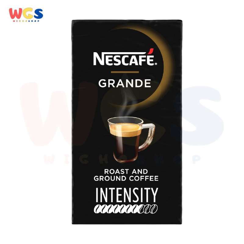 Jual Nescafe Grande Roast Robusta Round Bodied Arabica Ground Coffee ...