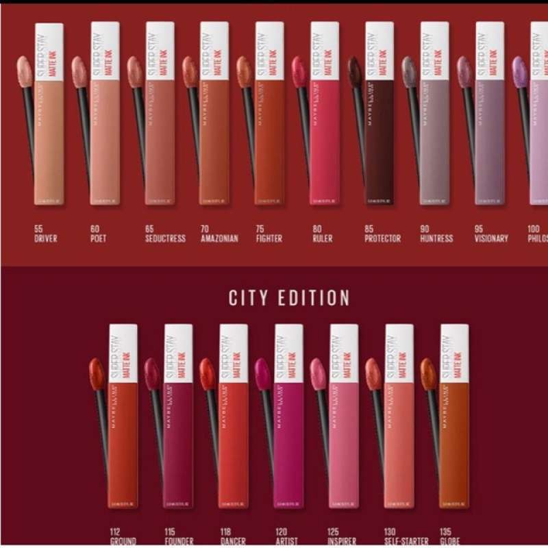 Jual Maybelline - Superstay Matte Ink Liquid Matte Lipstick - Beli 1 ...