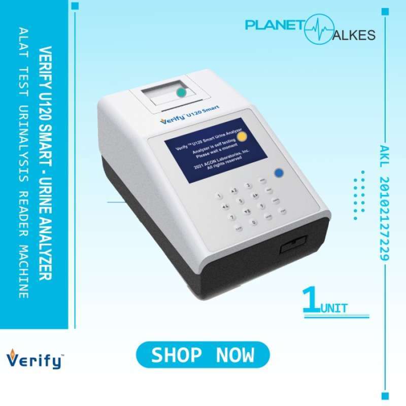 Promo Verify U120 Smart Alat Urine Analyzer Urinalysis Reader Machine ...