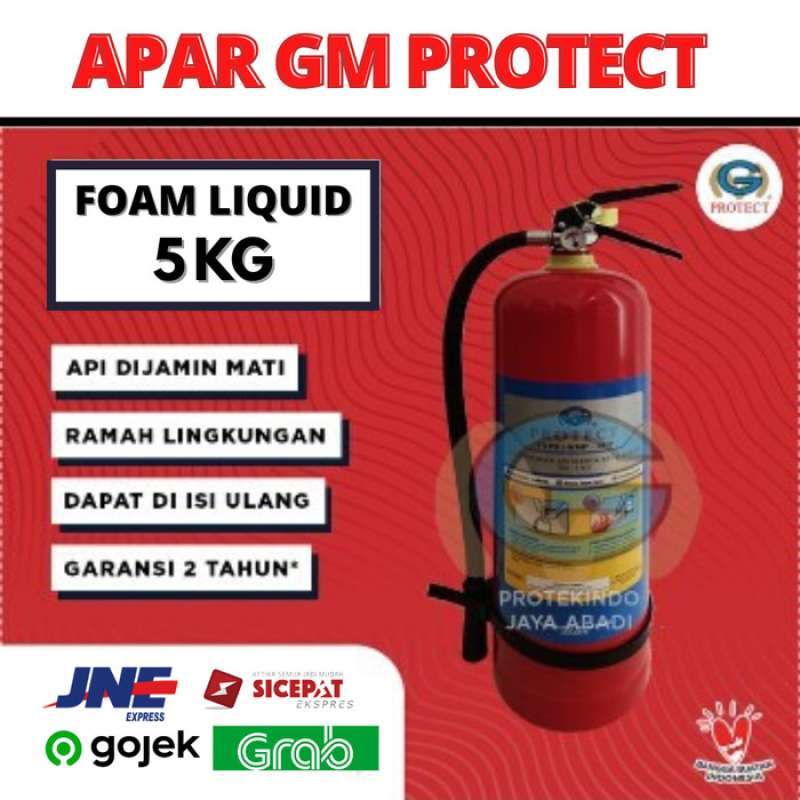 Promo APAR 5 kg PROTECT Foam Liquid / Alat Pemadam Kebakaran / APAR 5 ...